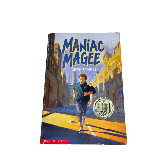 Jerry Spinelli / Scholastic | Other | Scholastic Book Maniac Magee ...